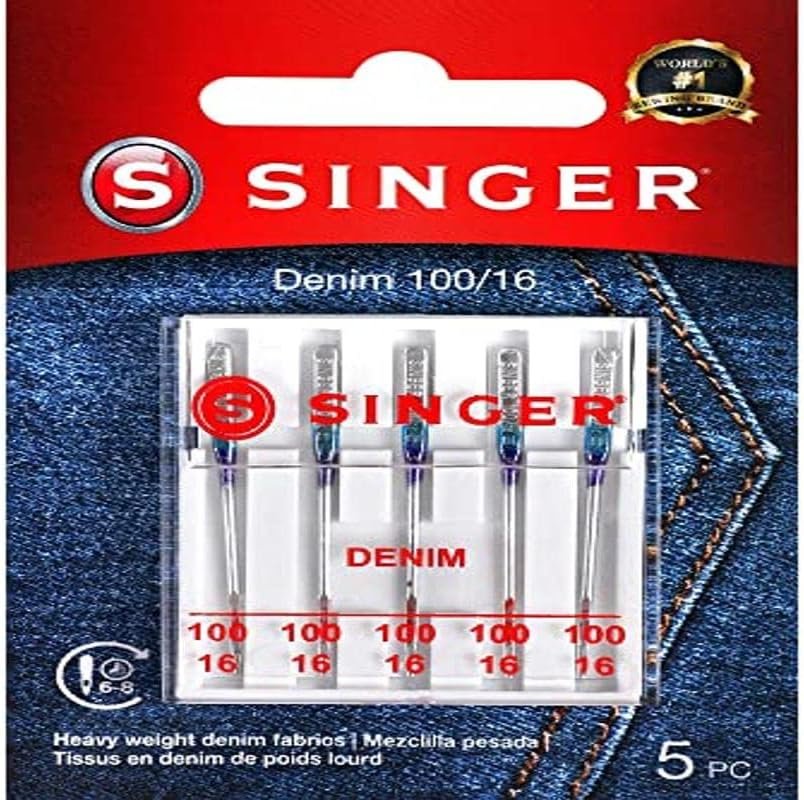 SINGER Denim Sewing Machine Needles – Pixiss