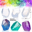 PIXISS Silicone Gemstone Mold Kit Set of 7 – Pixiss