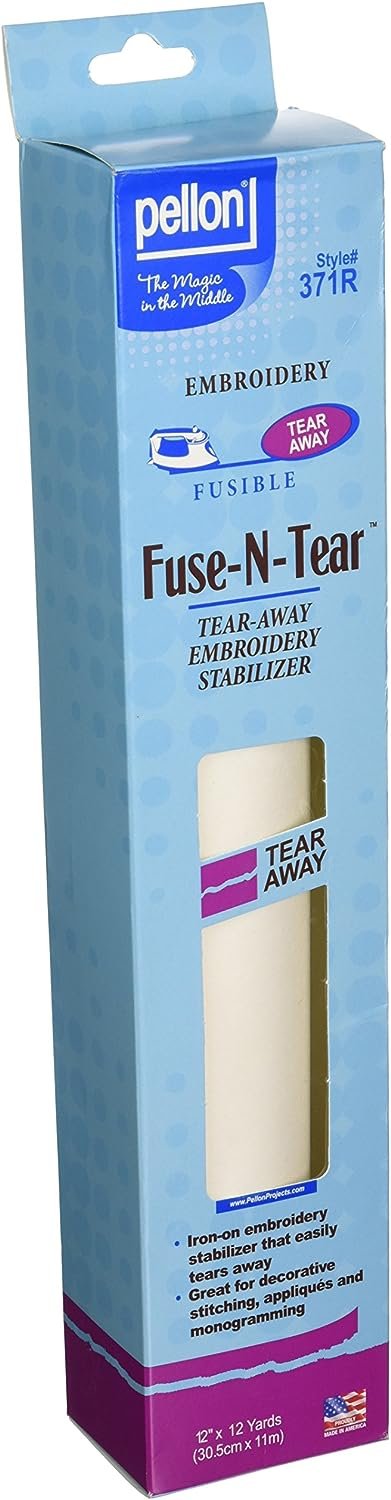 Fuse-N-Tear Stabilizer-12"X12 Yards – Pixiss