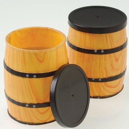 U.S. Toy Dozen Mini Western Theme Barrel Containers – Pixiss