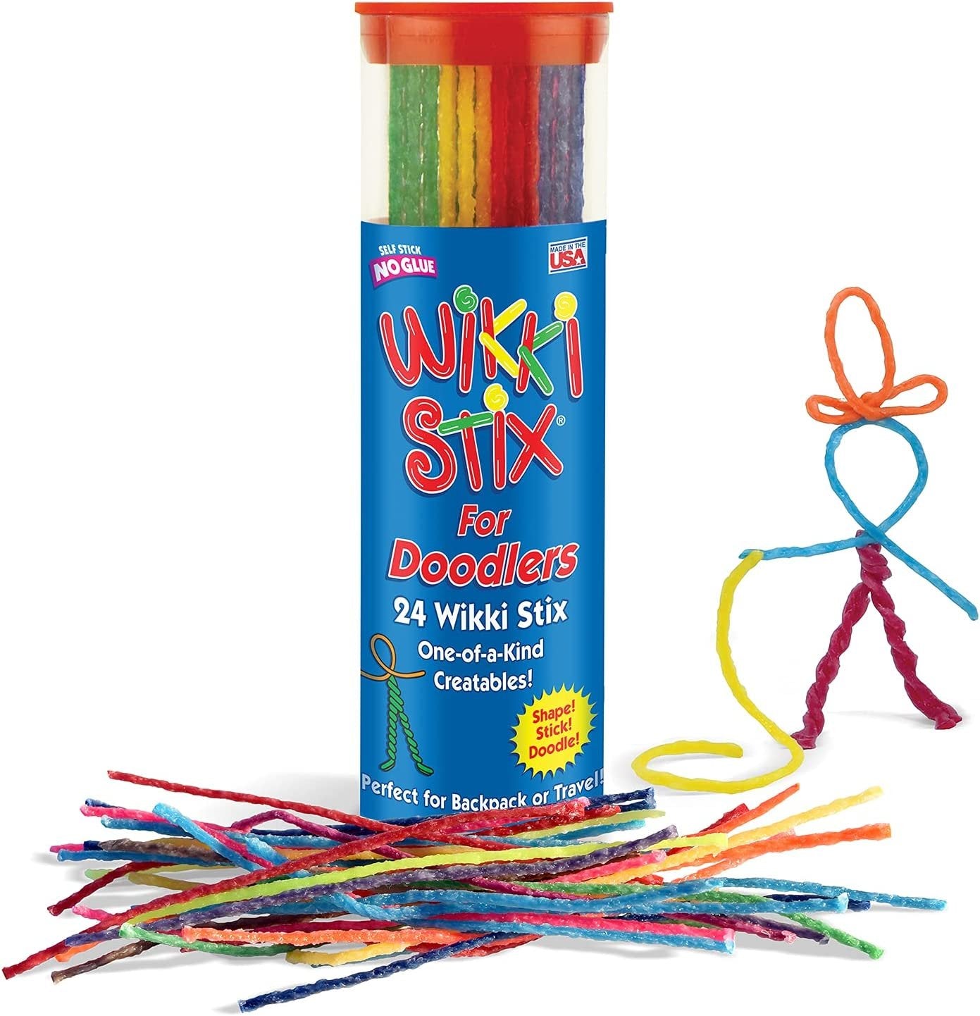 WikkiStix Sensory Fidget Toy, Arts and Crafts for Kids, Non-Toxic, Wax ...