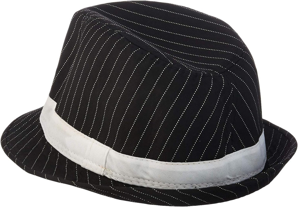 Loftus 1920S Gangster Mob Boss Costume Pinstripe Fedora – Pixiss