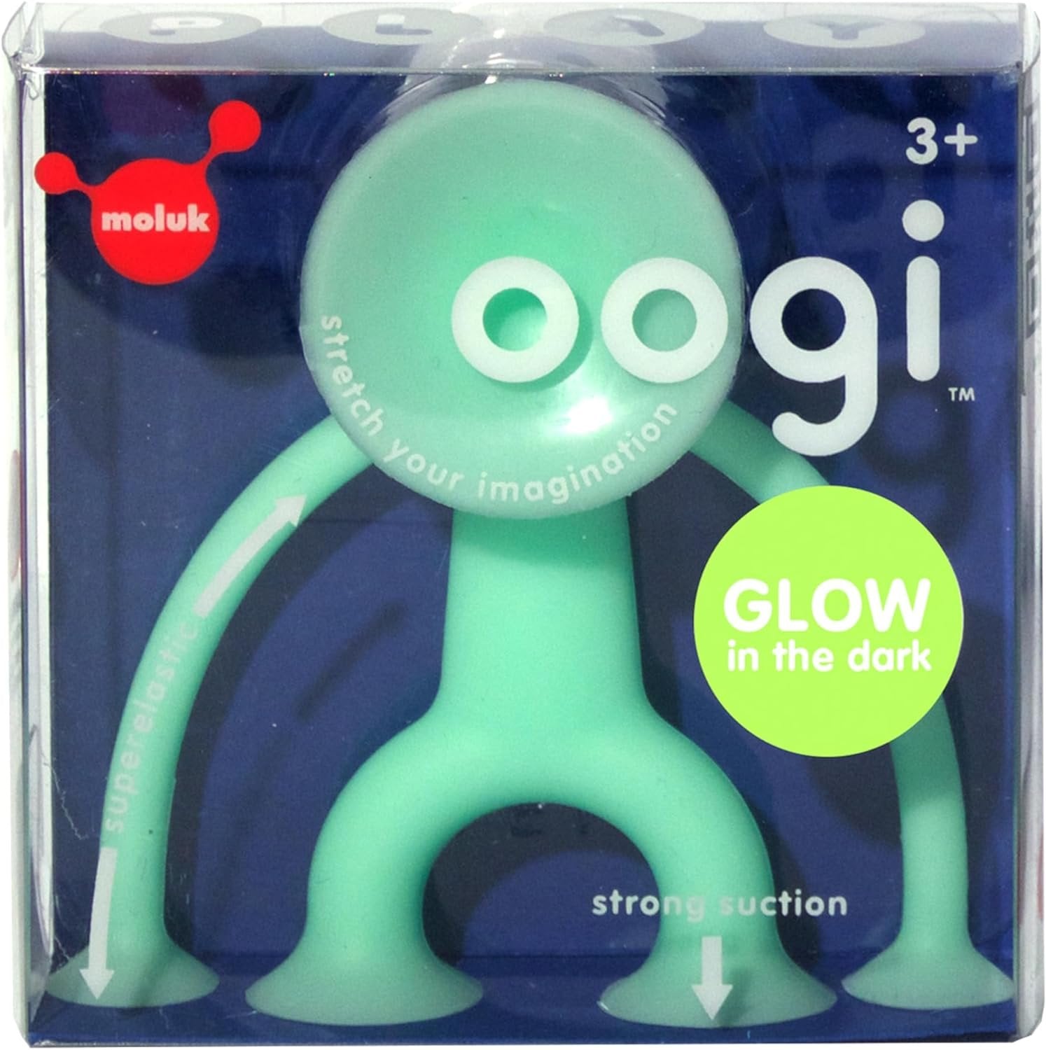 Fat Brain Toys Oogi Jr. by MOLUK - Glow - Open-Ended Fidget Toy for Ki ...