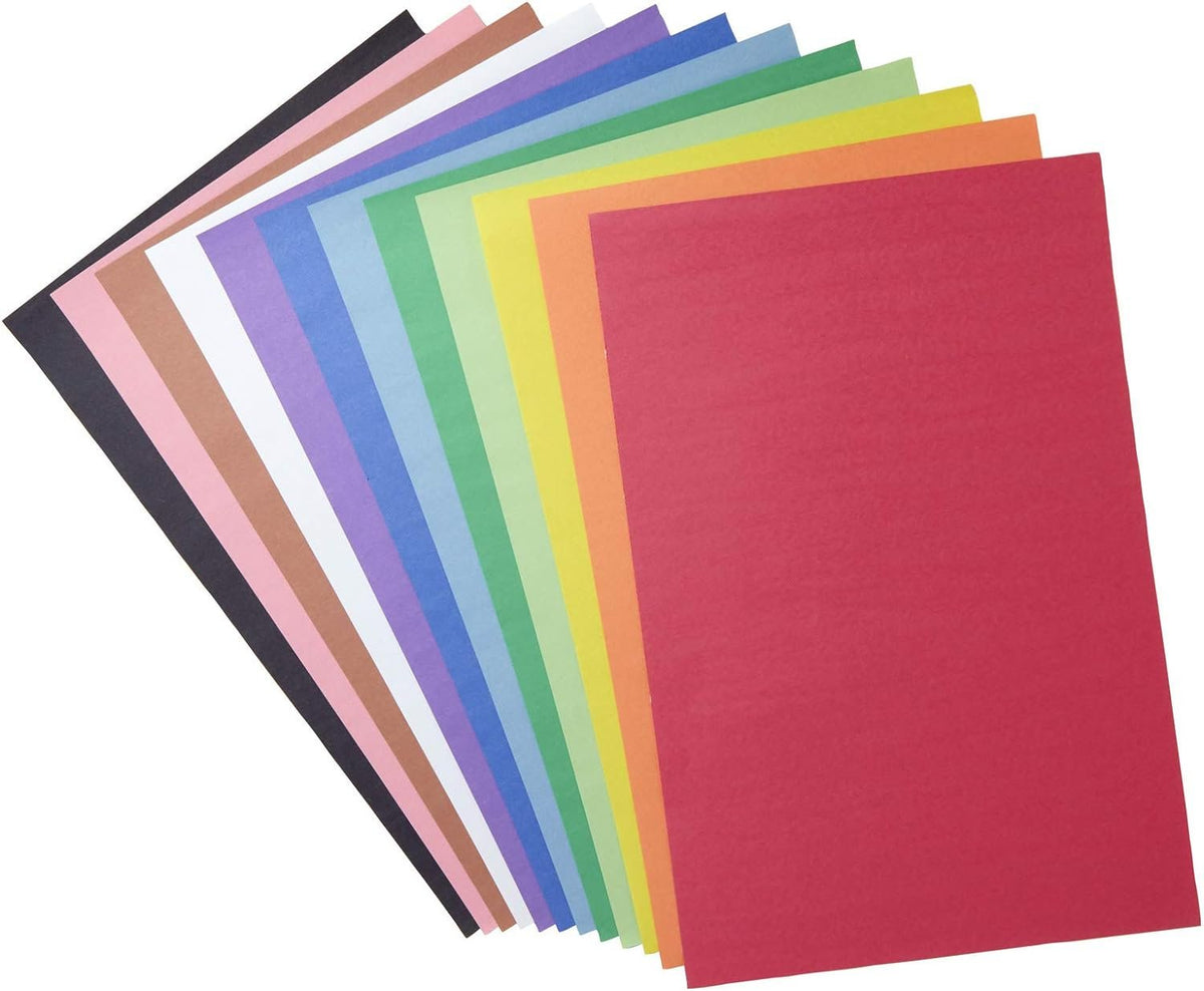 Crayola® Giant Construction Paper and Stencil Set, Tabloid Extra Paper ...