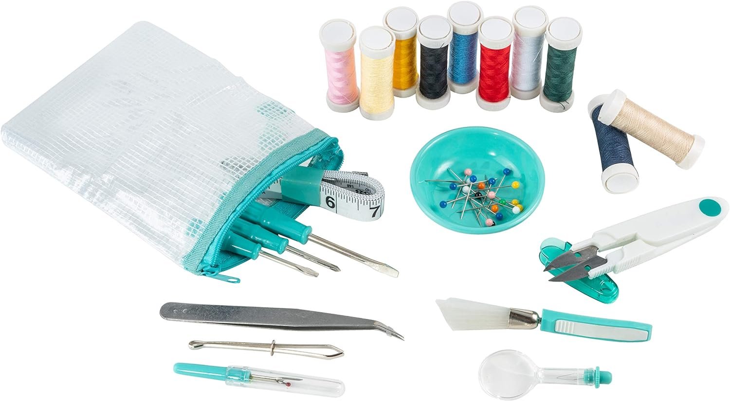 Singer - Start 1234 Machine Essentials Sewing Kit - 43 Pieces – Pixiss