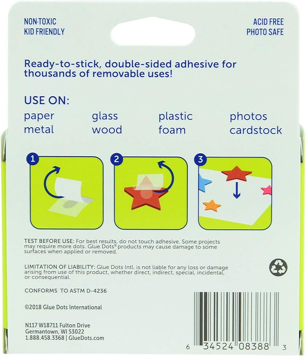 Glue Dots Double-Sided Removable Dots – Pixiss