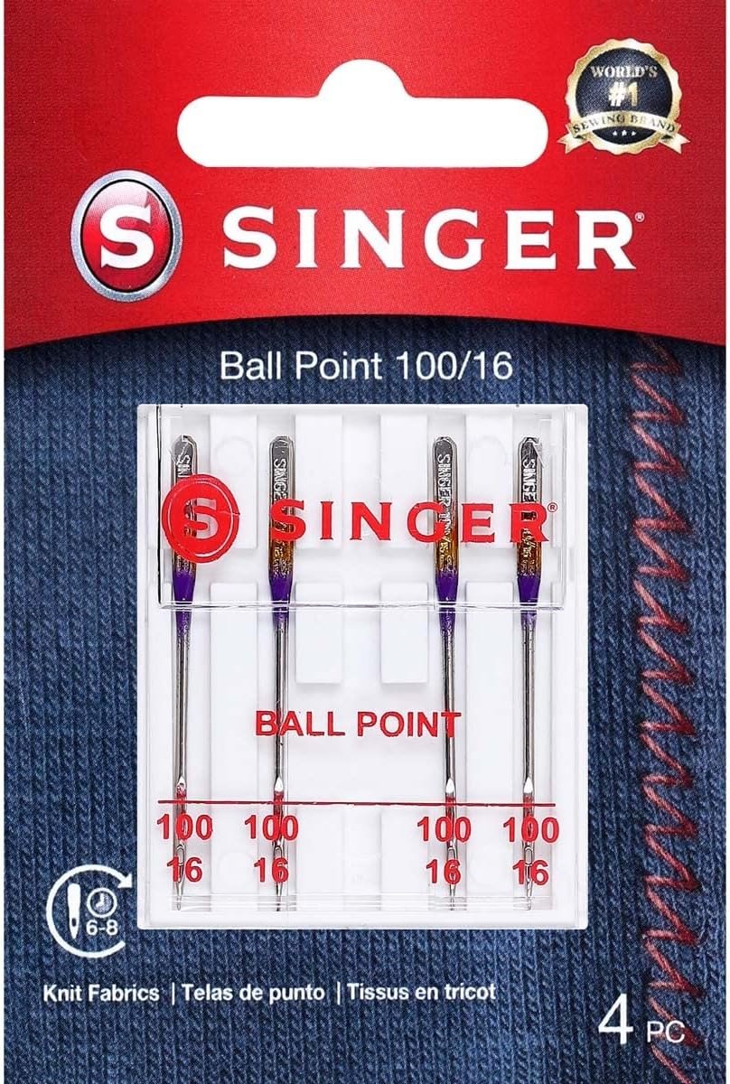 SINGER Universal Ball Point Sewing Machine Needles – Pixiss