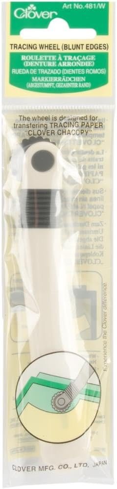 Clover Tracing Wheel Blunt Edge, 144, Beige – Pixiss
